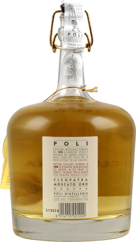 Jacopo Poli Grappa Cleopatra Moscato Oro kaufen