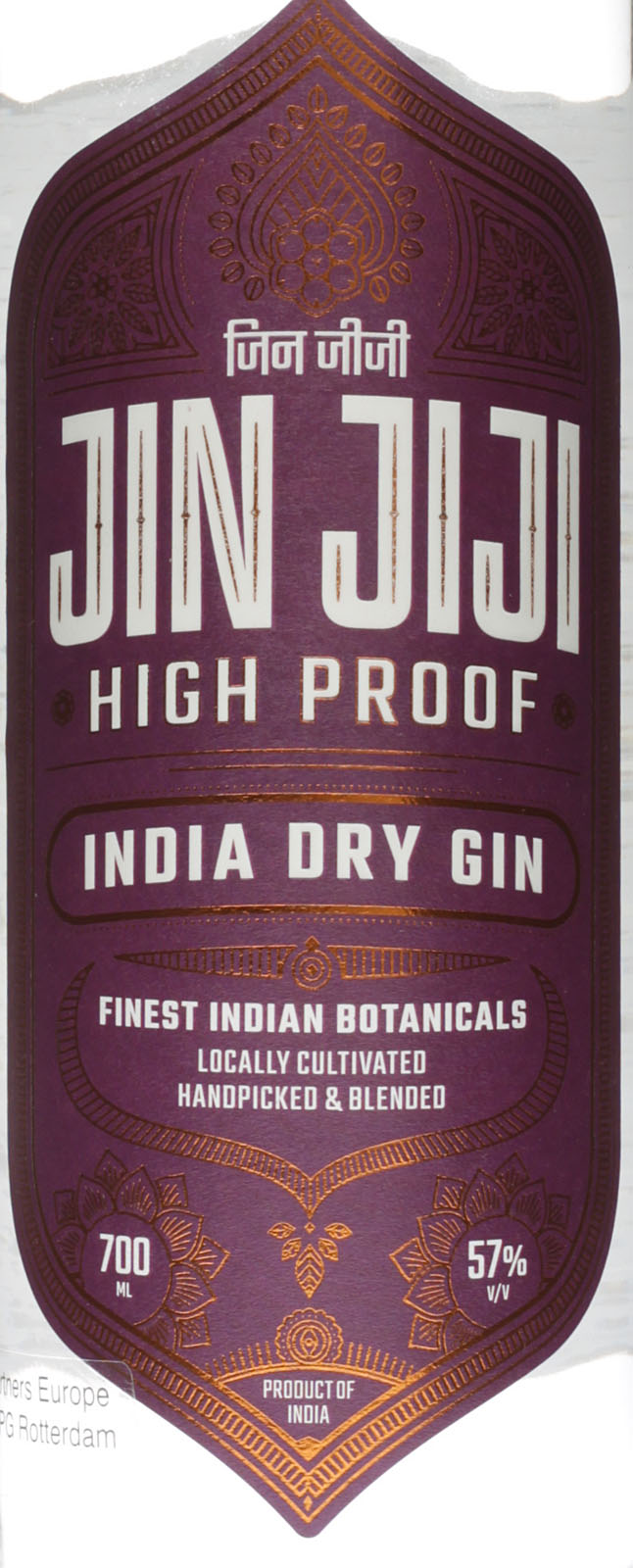 Jin JiJi India High Proof Gin 0,7 Liter 57 % Vol. im Sh