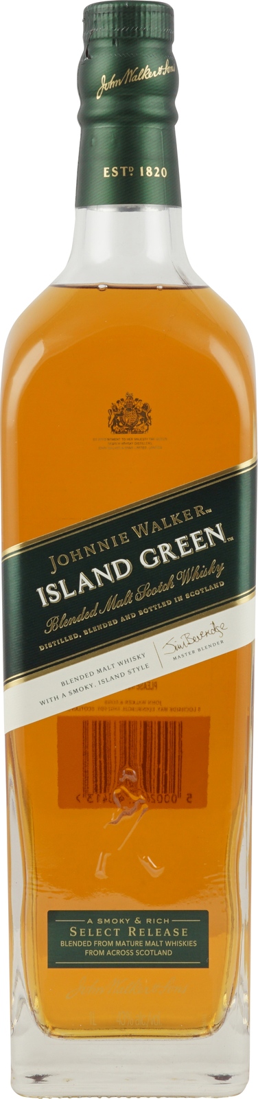 Johnnie Walker Green Island - Der rauchige Johnnie Walk
