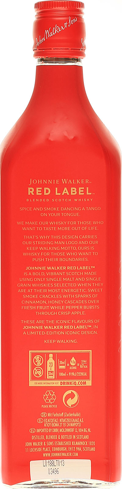Johnnie Walker Red Label 200th Anniversary, Sonderabfül