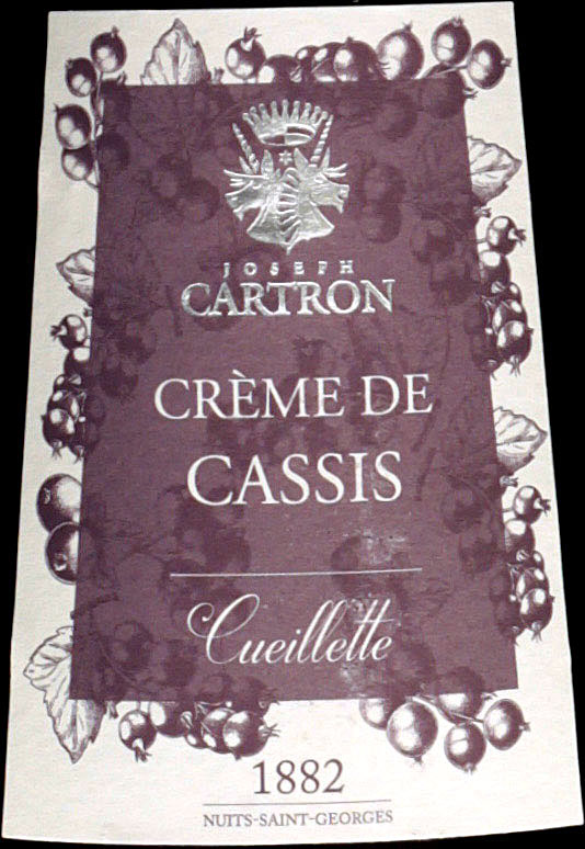 Joseph Cartron Creme de Cassis Likör hier kaufen