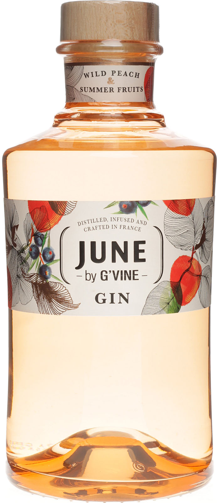June by G‘Vine Wild Peach & Summerfruits Gin bei uns im