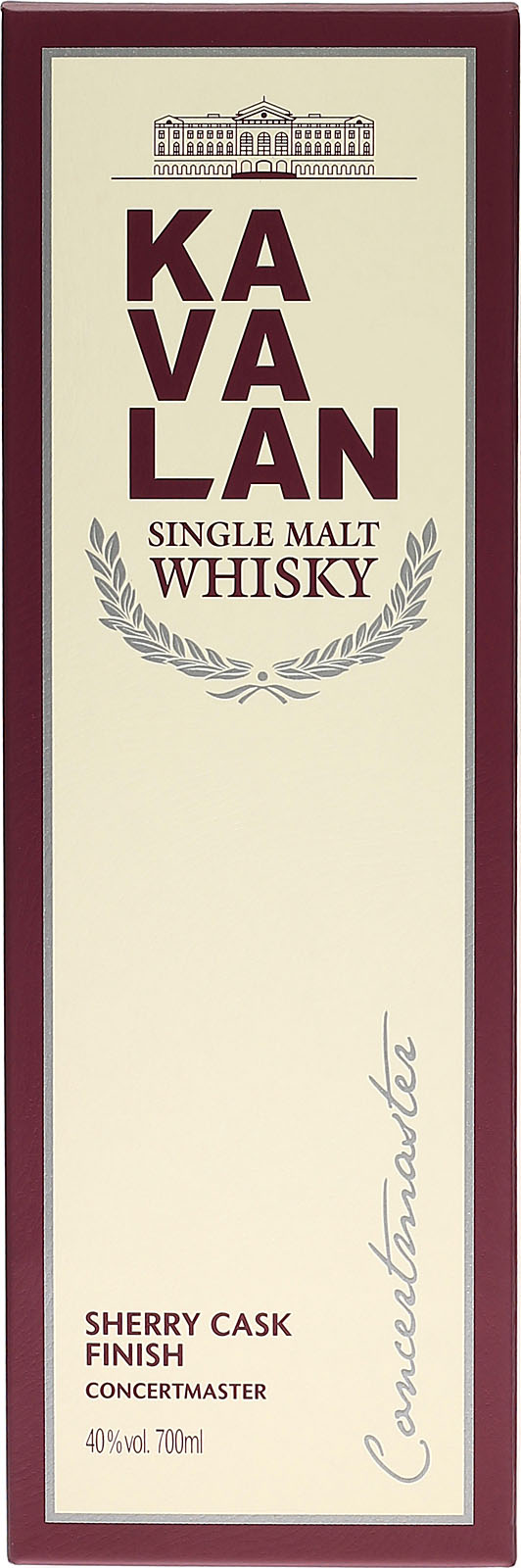 Kavalan Concertmaster Sherry Cask Finish, eleganter und