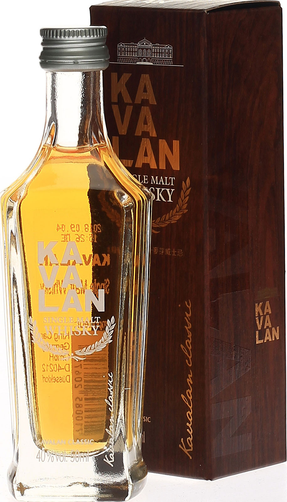 Kavalan Classic - Miniatur Single Malt Whisky aus Taiwa