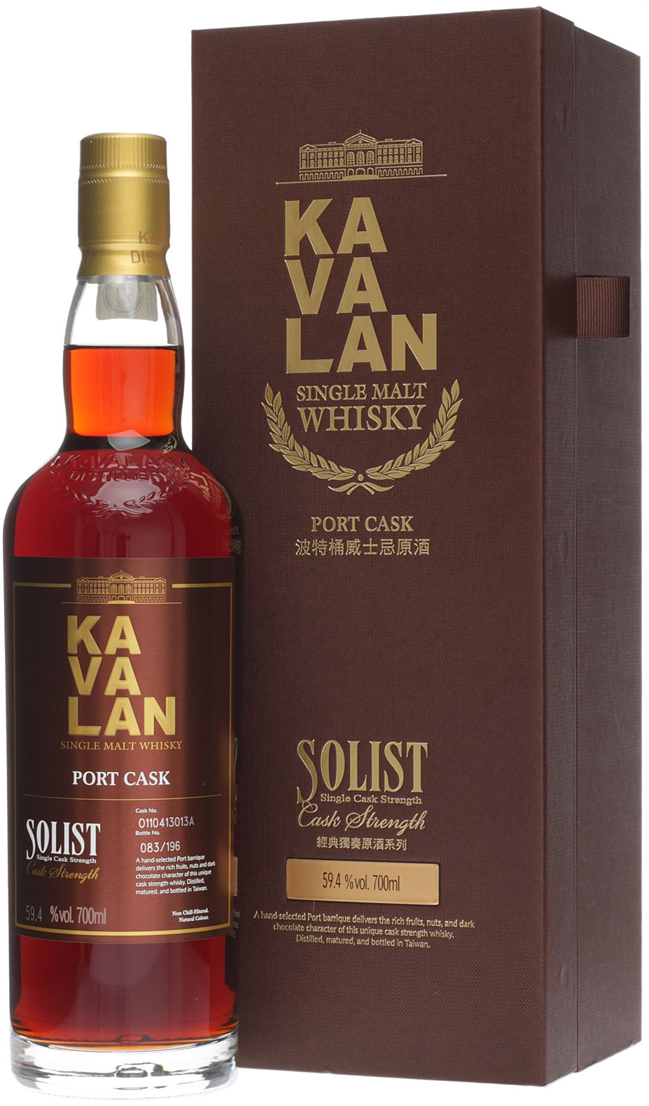 Kavalan Solist Port 700ml 59,4% Vol.