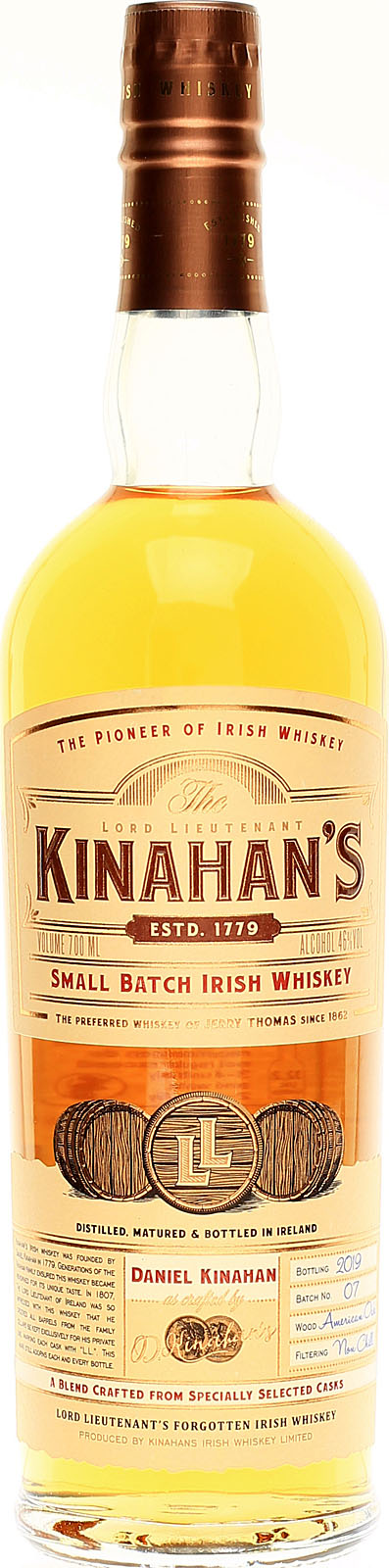 Kinahans Small Batch Irish Whiskey hier im Shop