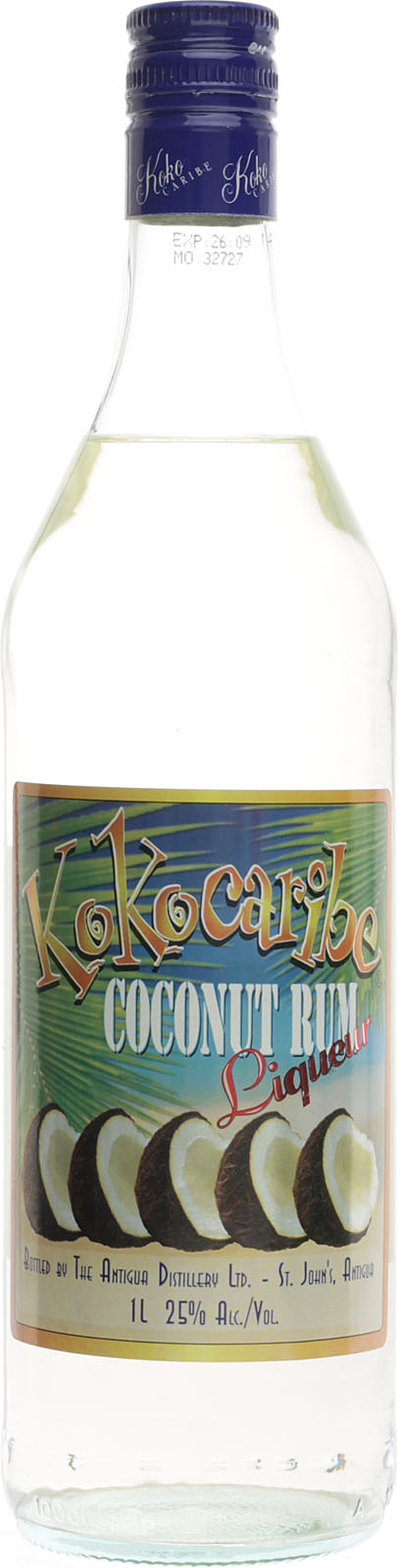 Koko Caribe Coconut Spirit mit 25 % Vol. bei uns im Sho