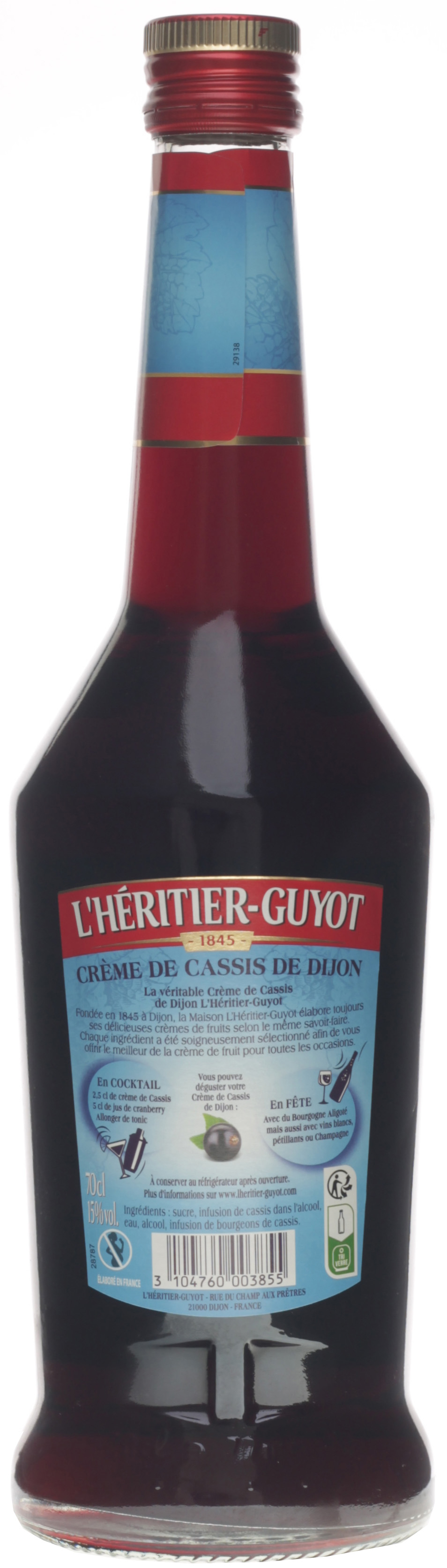 L`Heritier-Guyot Cassissée (Crème de Cassis de Dijon) 0