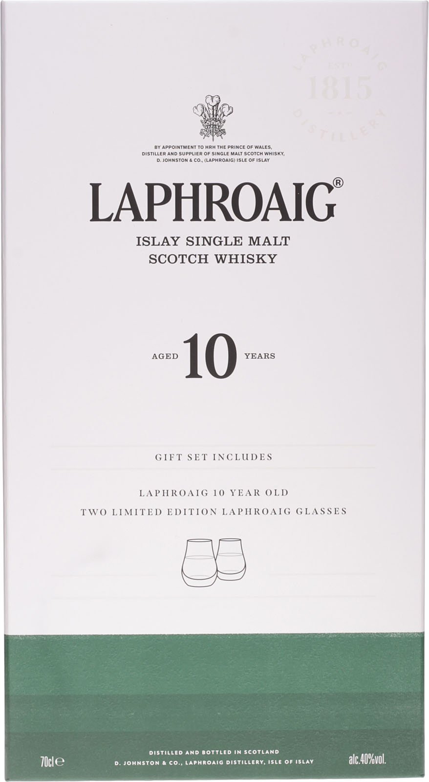 Laphroaig 10 Jahre Whisky im schönen Geschenkset von de