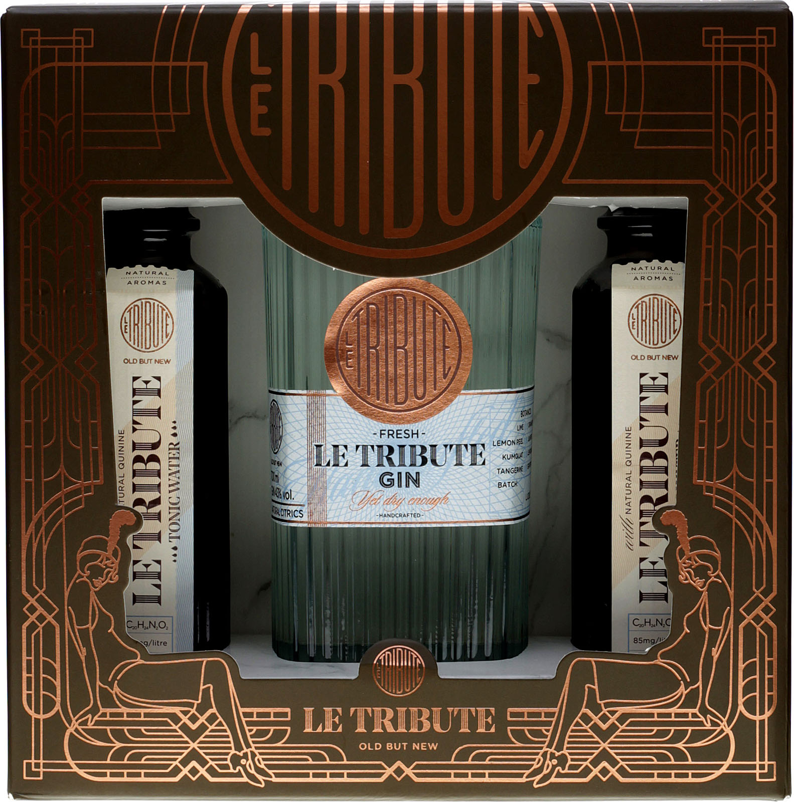 Le Tribute Gin Geschenkset aus Spanien bei uns im Shop