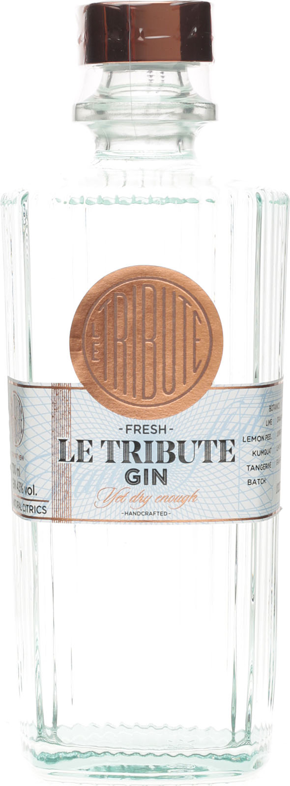 Le Tribute Gin Set mit 1 Copa Glas, Geschenkset für Gin