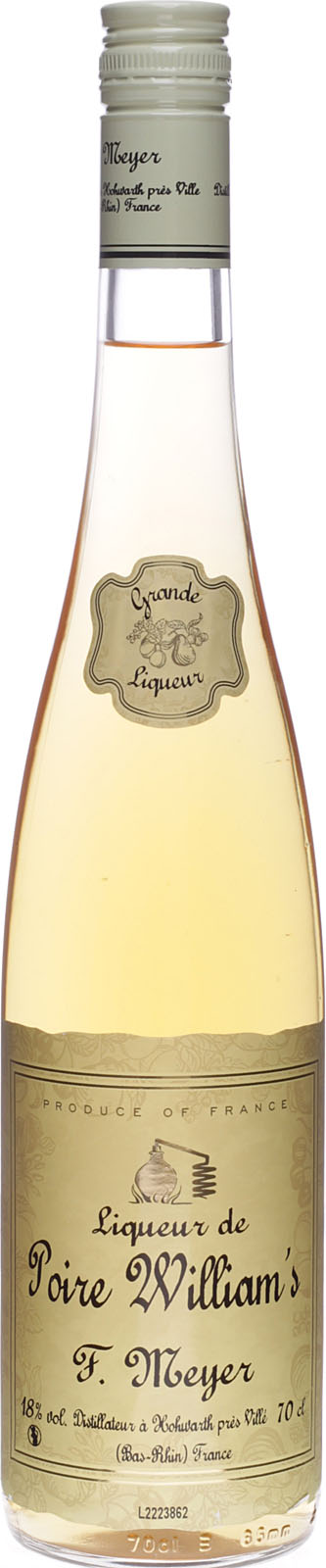 Liqueur de Poire Williams F. Meyer 0,7 Liter 18 % Vol.