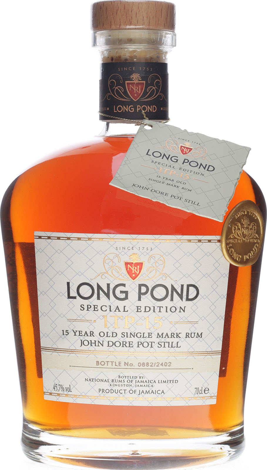 Long Pond 15 Jahre ITP Single Mark Rum Special Edition