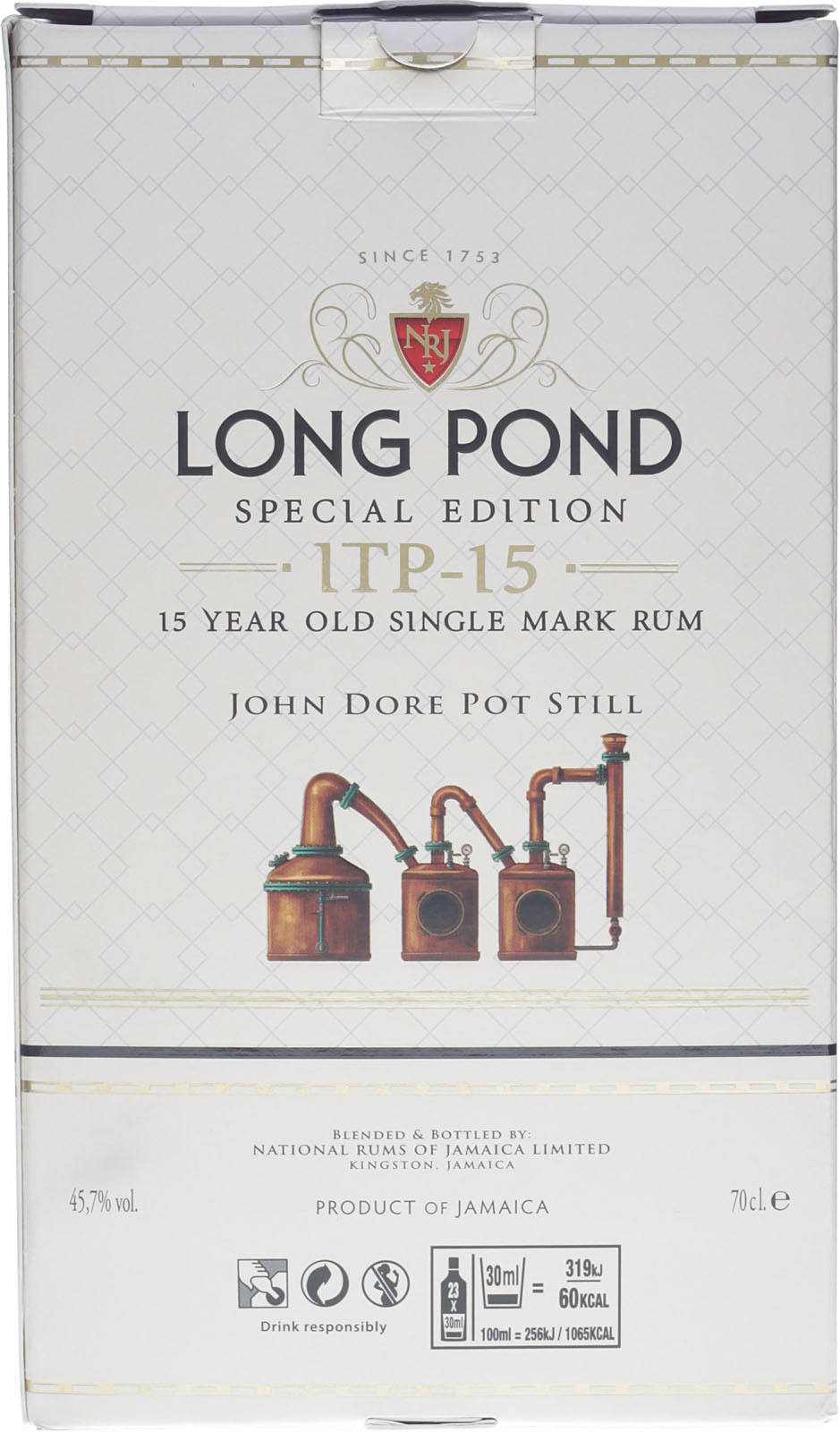 Long Pond 15 Jahre ITP Single Mark Rum Special Edition