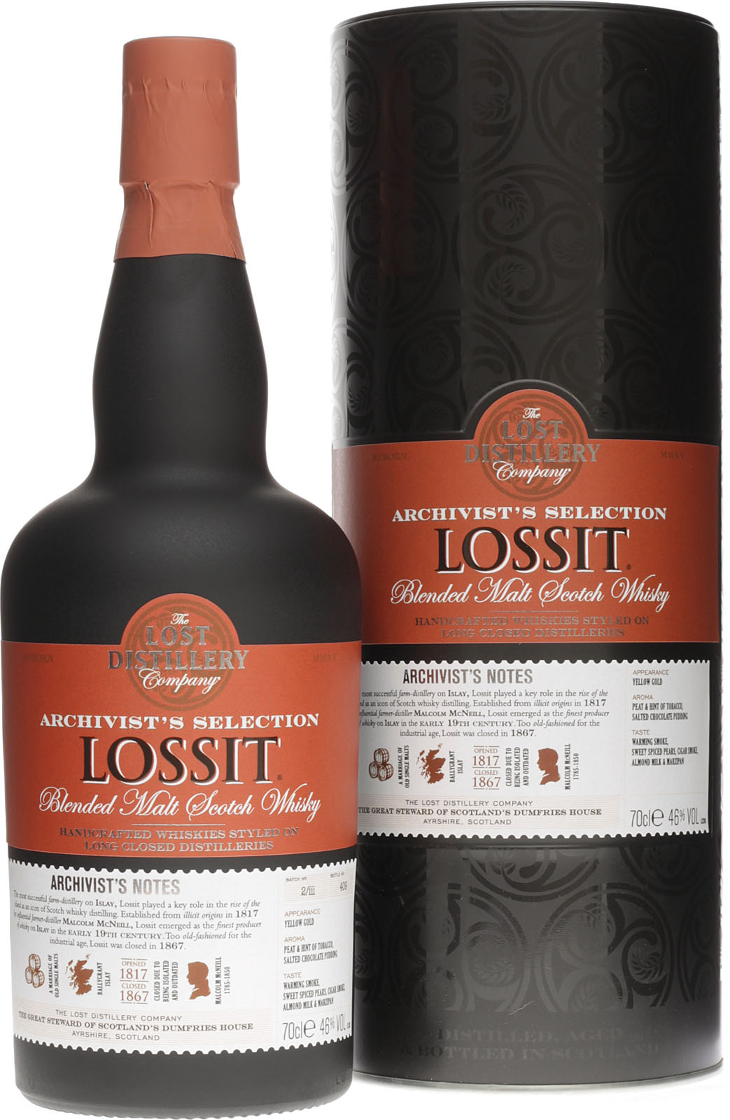 Lost Distillery Archivist Lossit 0,7 Liter 46 % Vol.