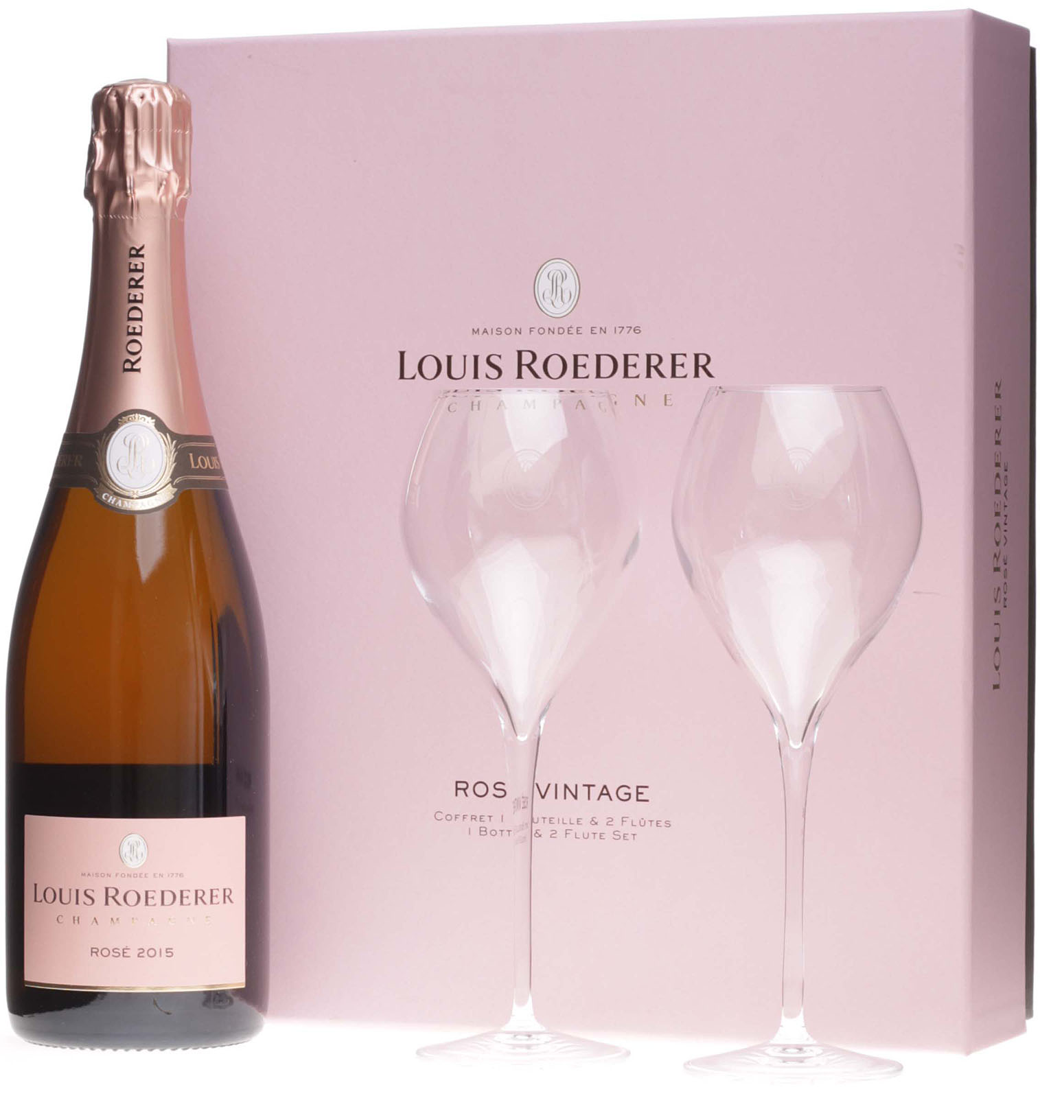 Louis Roederer Champagner Brut Rose 2015 0,75 Liter 12