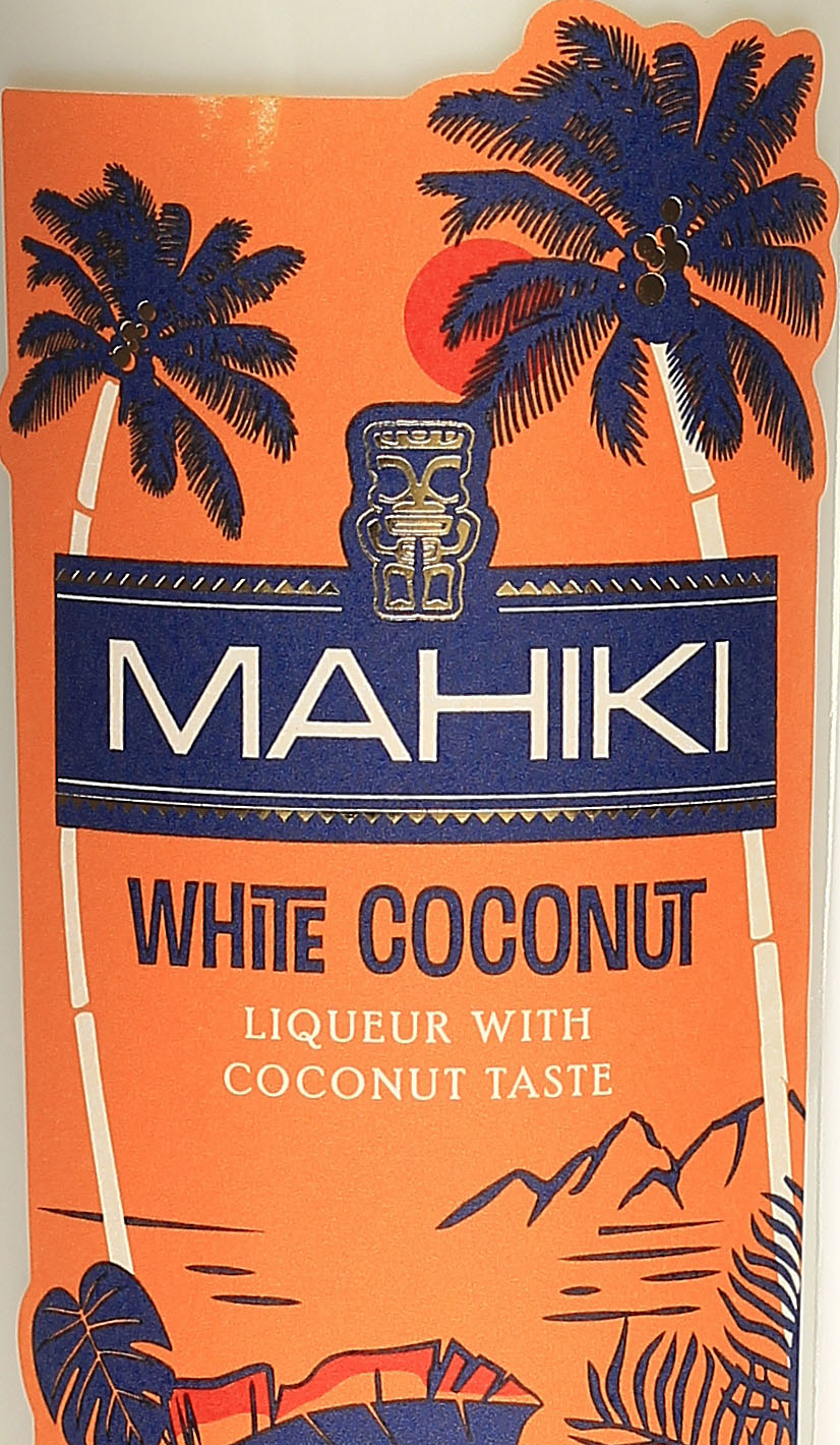 Mahiki White Coconut, köstlicher und trendiger Liqueur