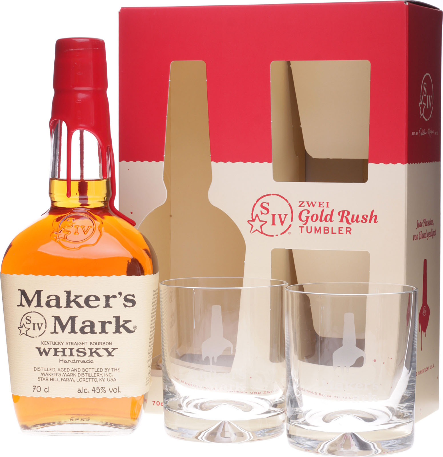 Makers Mark Geschenkset mit 2 Tumblern bei uns im Shop