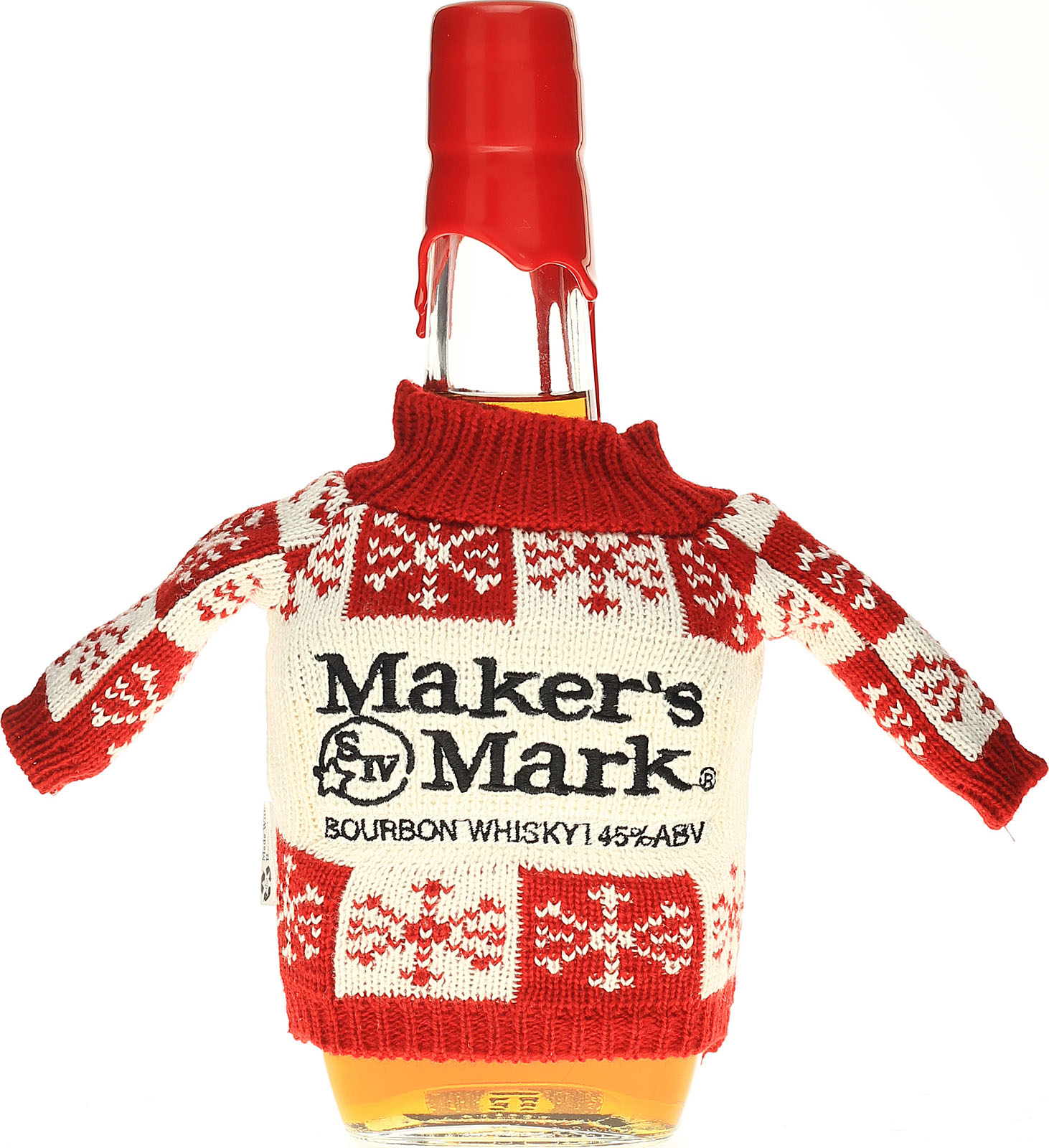 Makers Mark Red Wax mit Pullover, für Liebhaber des Ken