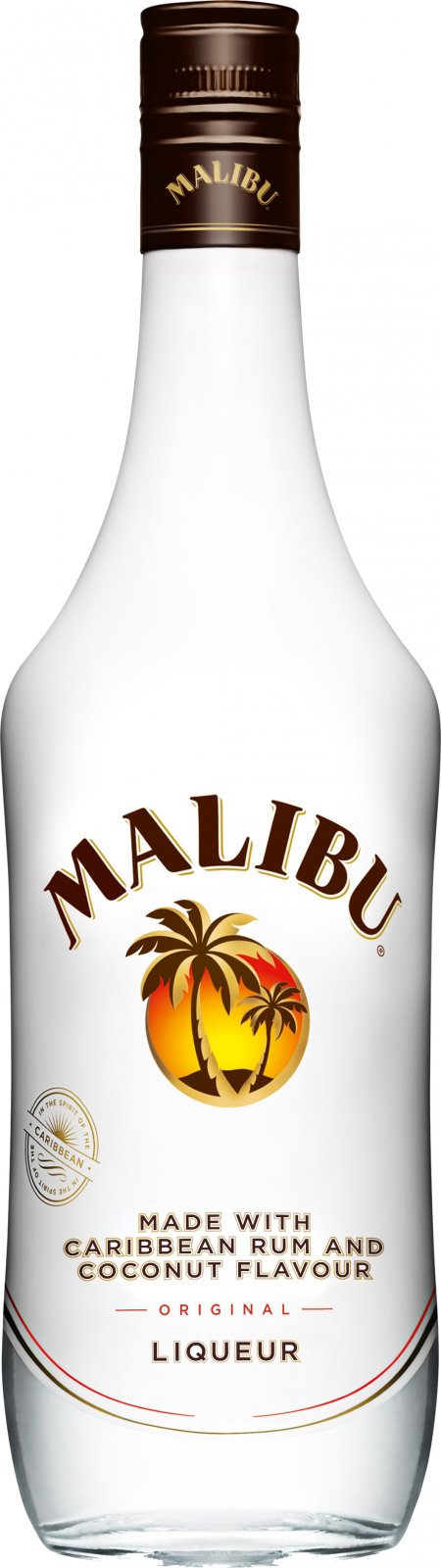 Malibu Original Kokoslikör auf Rumbasis aus der Karibik