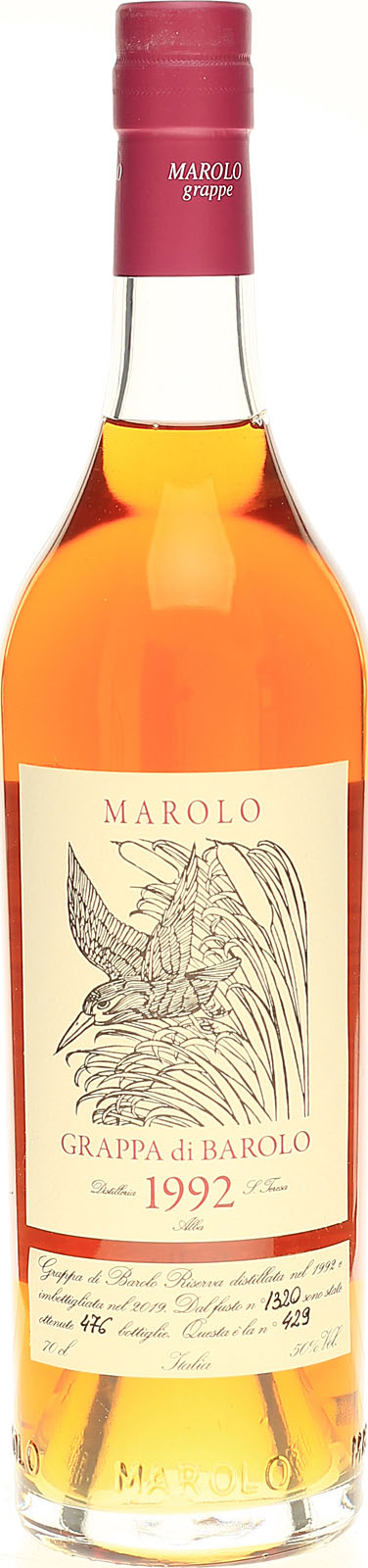 Marolo Grappa di Barolo Jahrgang 1992 Exzellenter Grapp