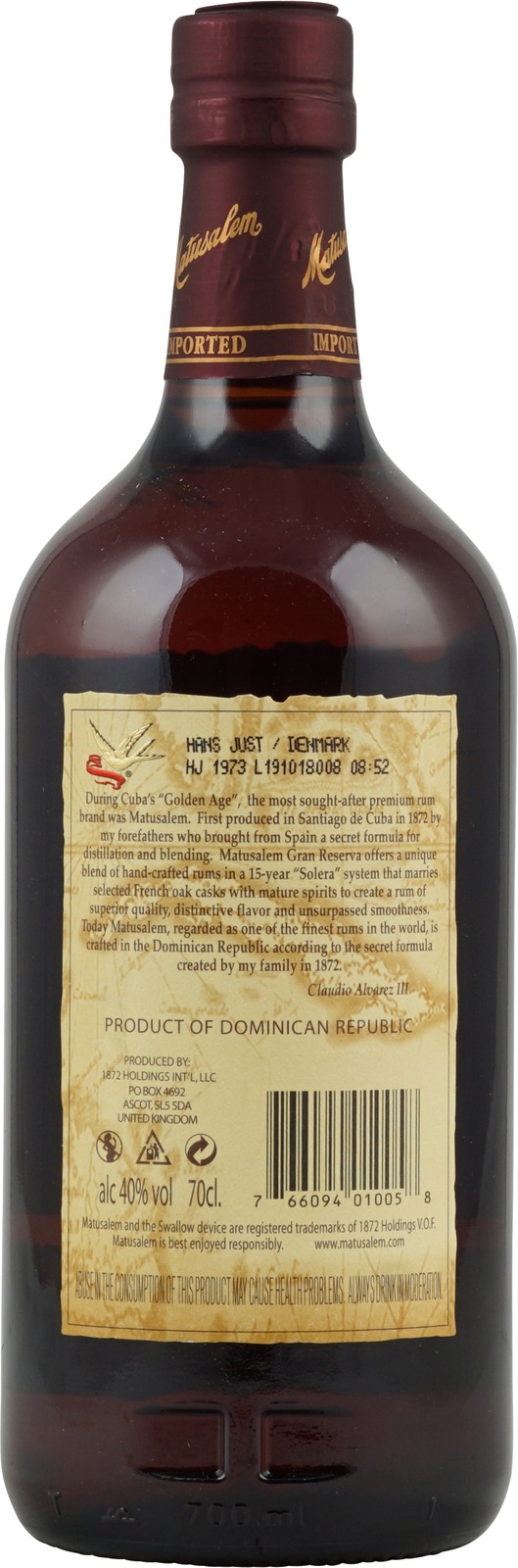 Matusalem 15 Gran Reserva 15 Anos hier im Shop