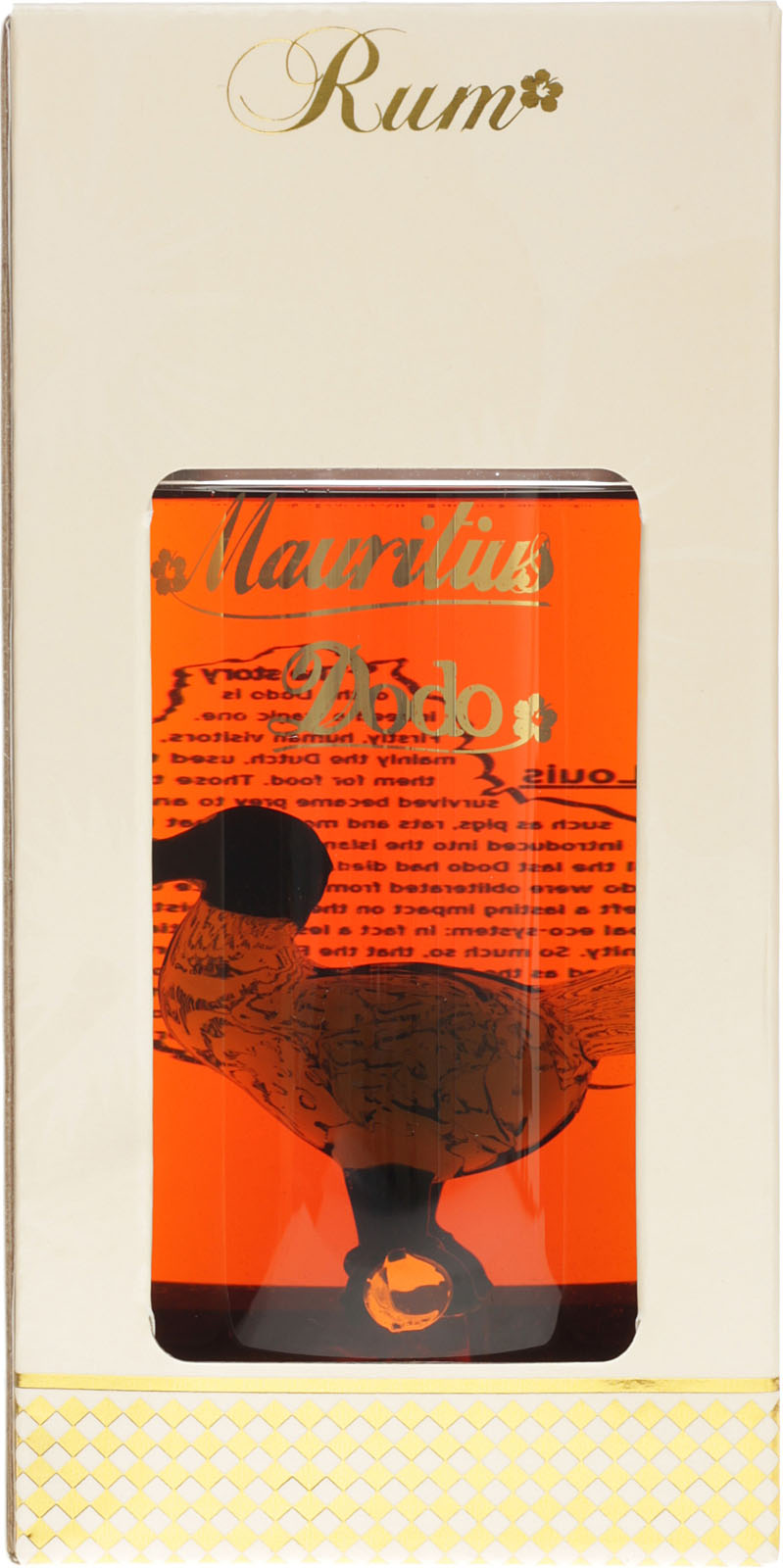 Mauritius Dodo Gold Rum bei uns im Shop kaufen.