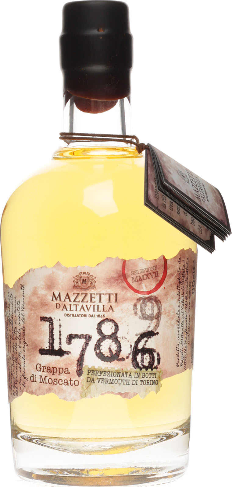Mazzetti d´Altavilla 1786 Grappa Moscato Vermouth