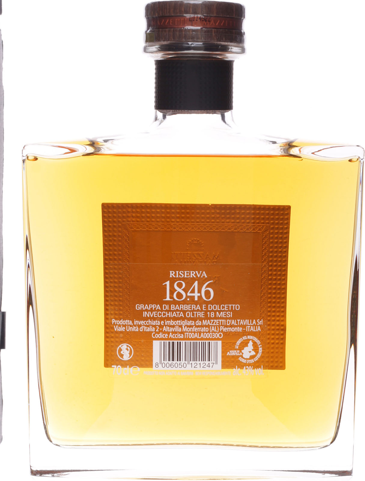 Mazzetti d´Altavilla Riserva 1846 mit 4 Gläsern