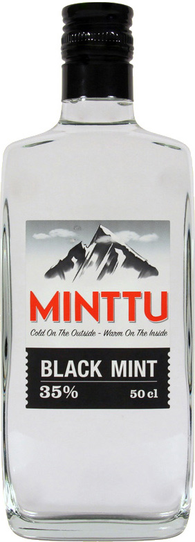 Minttu Black Pfefferminzlikör 500ml 35%