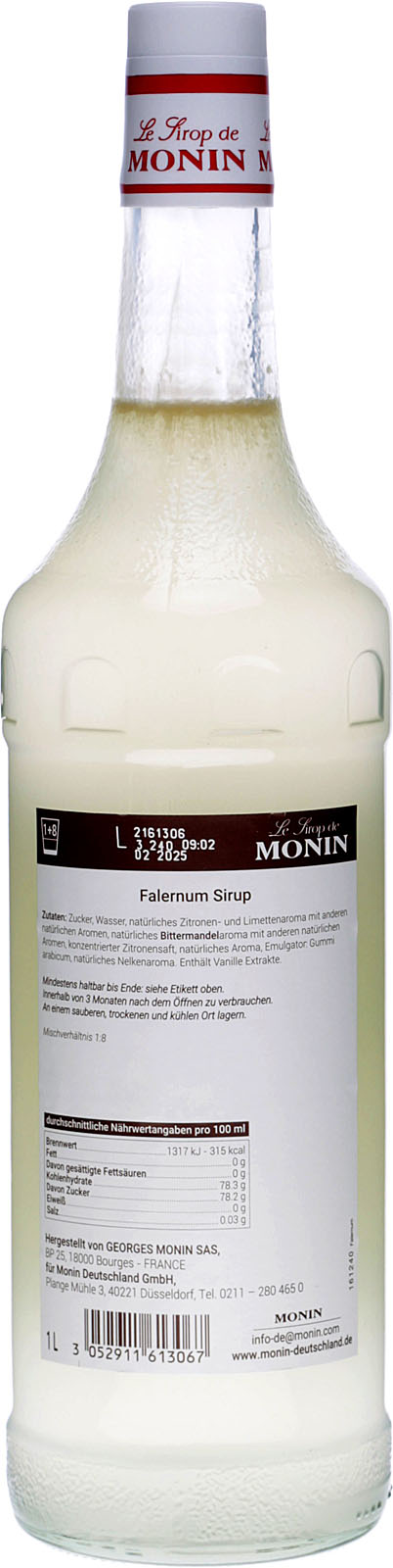 Monin Falernum Sirup 1,0 Liter hier kaufen.