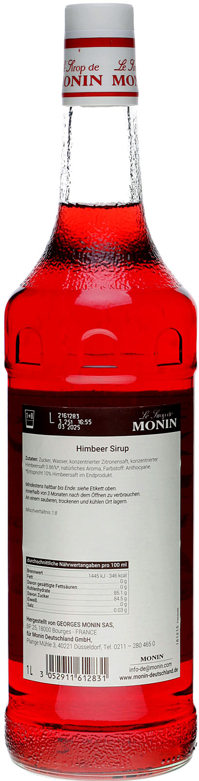 Monin Himbeer Sirup hier im Shop kaufen