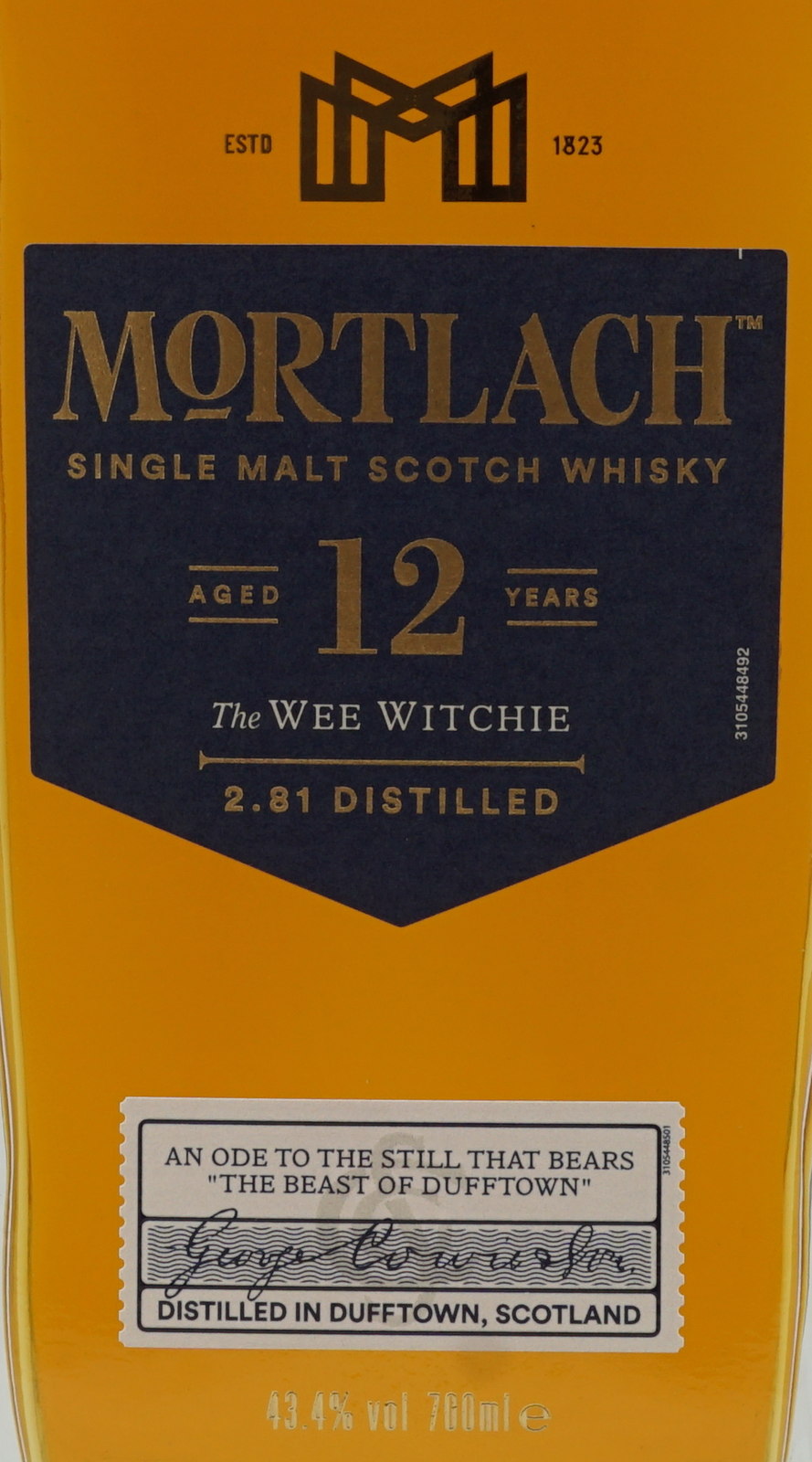 Mortlach 12 Jahre The Wee Witchie - der neue Mortlach 1