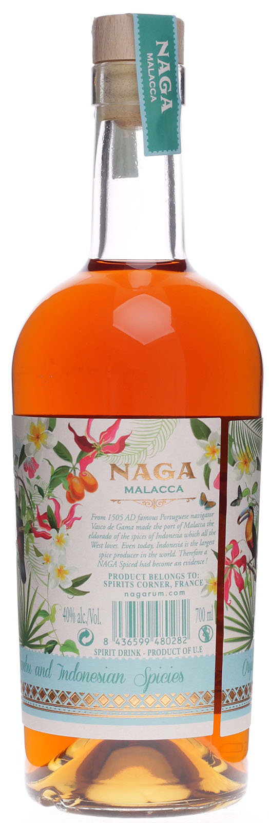 Naga Malacca 0,7 Liter 40 % Vol., indonesischer Rum hie