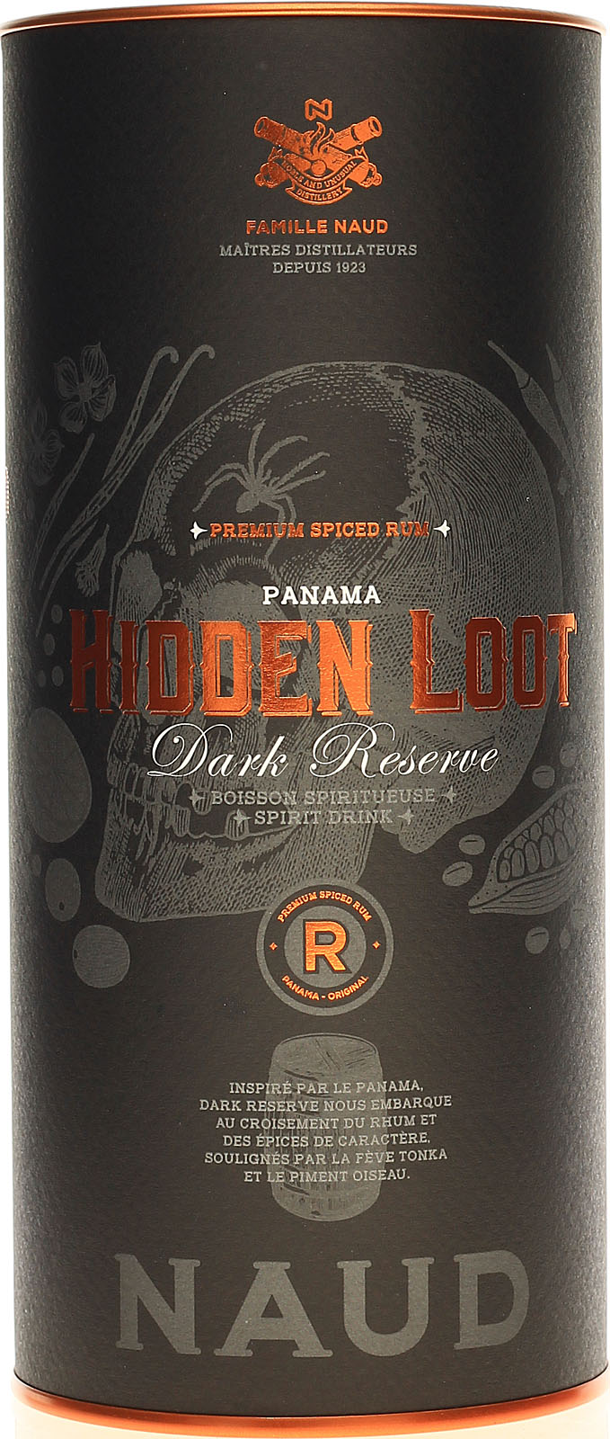 Naud Hidden Loot Dark Reserve 0,7 Liter 41 % Vol.