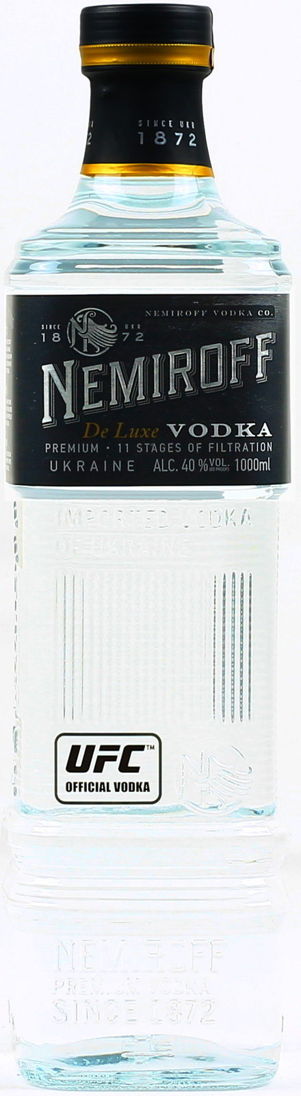 Nemiroff De Luxe Vodka 1,0 Liter 40 % Vol.