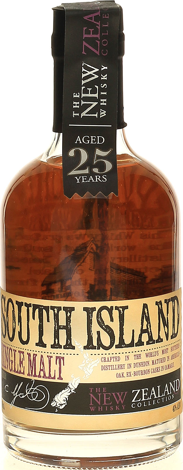 New Zealand 25 Jahre South Island Single Malt Whisky im