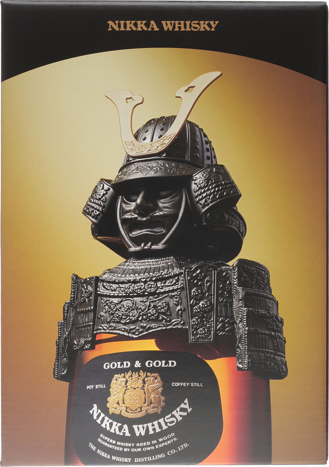 Nikka Gold & Gold Kabuto Samurai Whisky 43 % Vol. im Sh