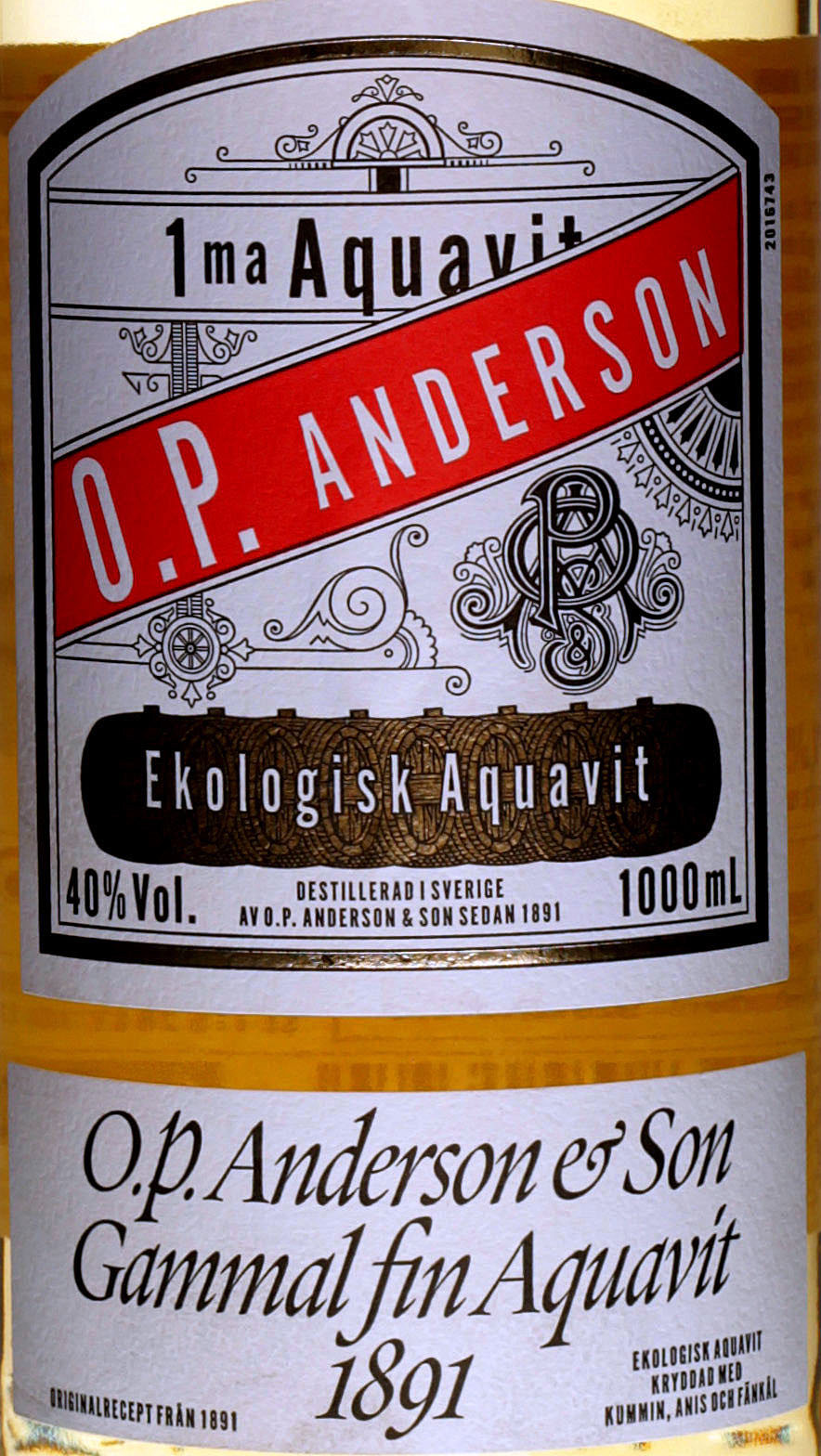 O.P. Anderson Aquavit hier im Shop kaufen