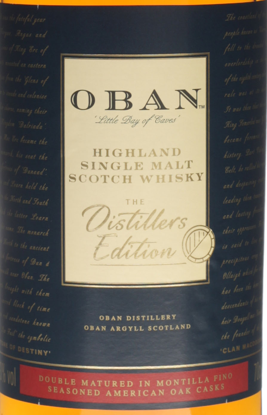 Oban Distillers Edition 2022 günstig bei uns im Shop ka