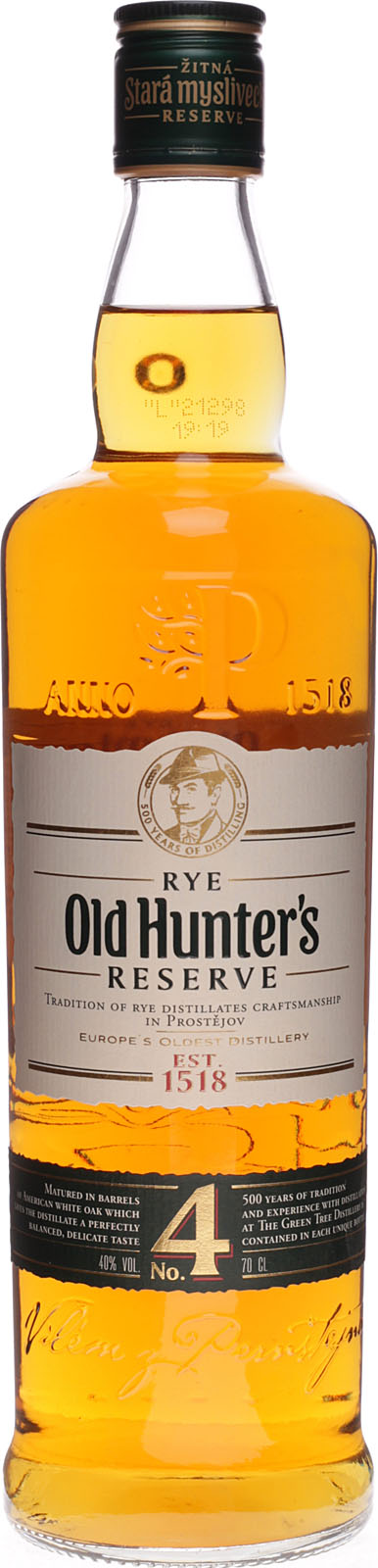 Old Hunters Rye Reserve 4 Jahre aus Tschechien.