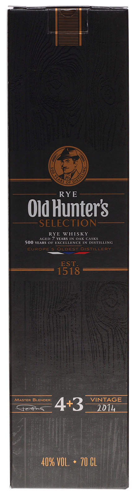 Old Hunter’s Rye Whisky 7 Jahre aus Tschechien kaufen