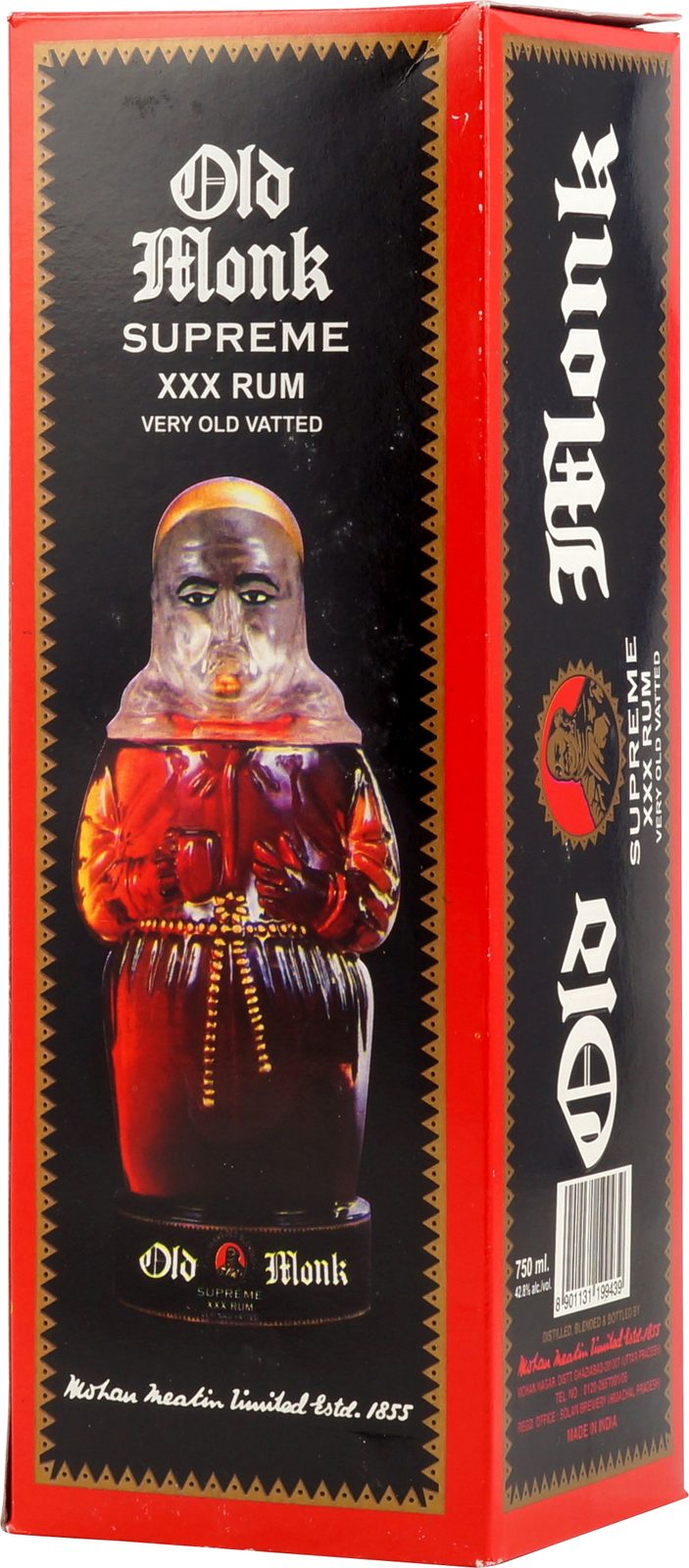 Old Monk Supreme Rum 42,8 % Vol.