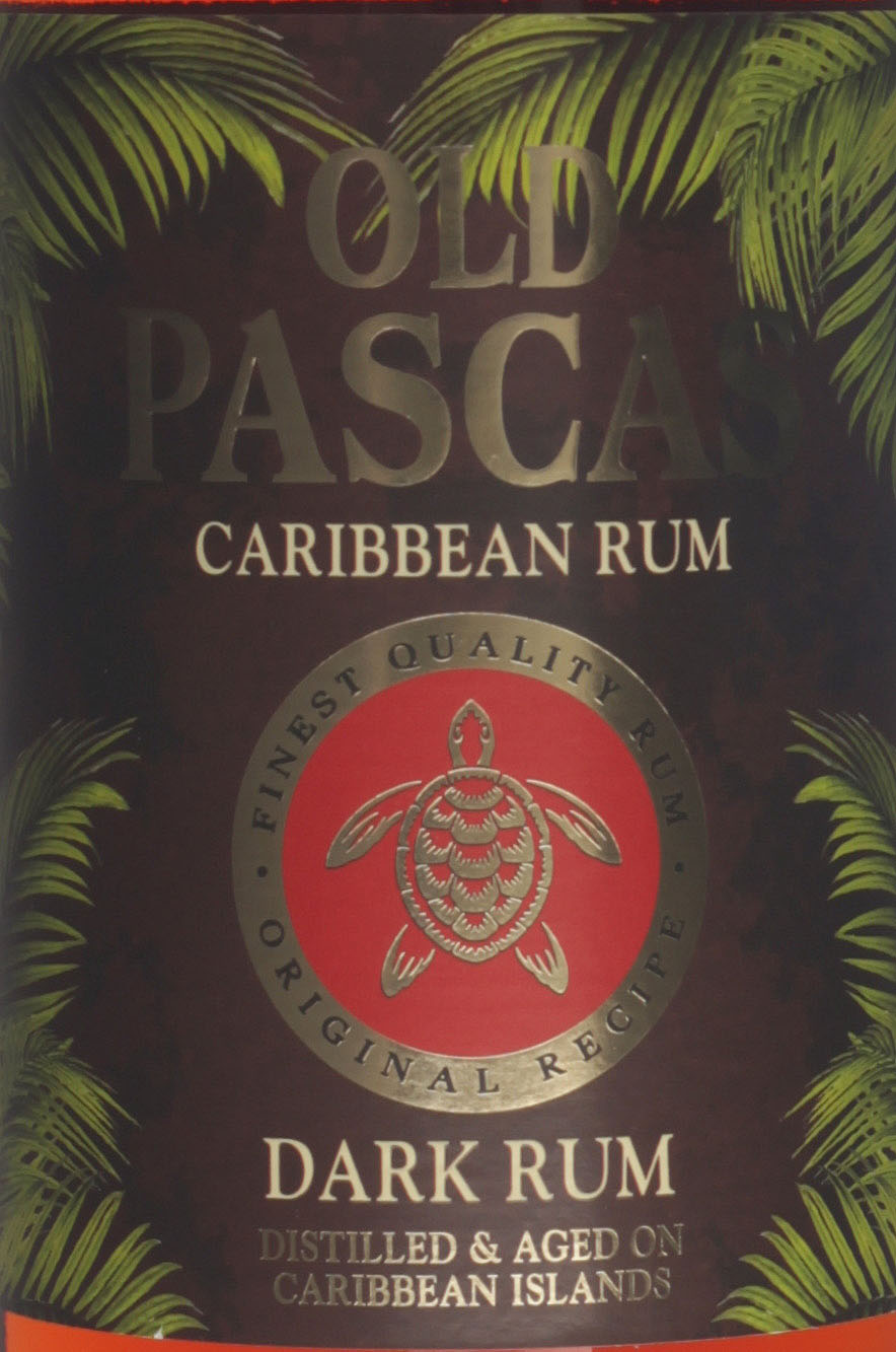 Old Pascas Barbados Dark Rum 1 Liter bei uns im Shop ka