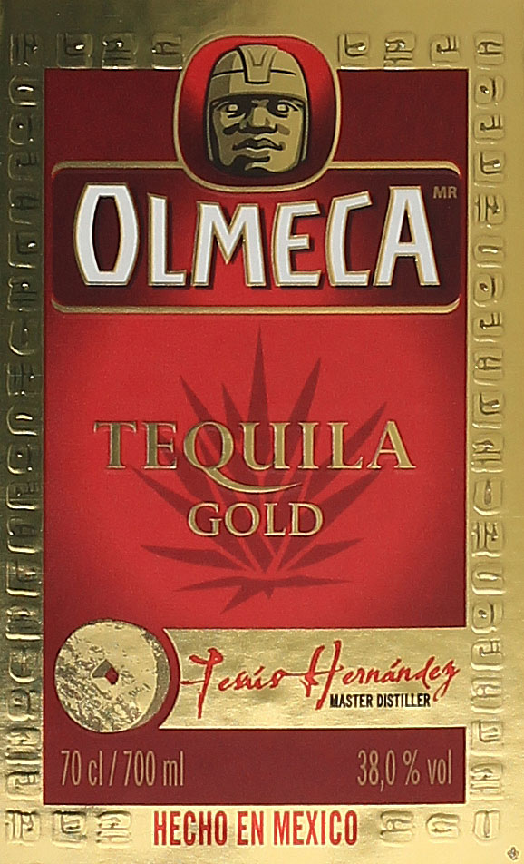 Olmeca Gold Supremo 0,7 Liter 38 % Vol. - viele Tequila