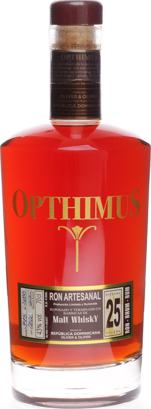 Opthimus 25 Anos Solera gelagert bis zu 25 Jahre gelage