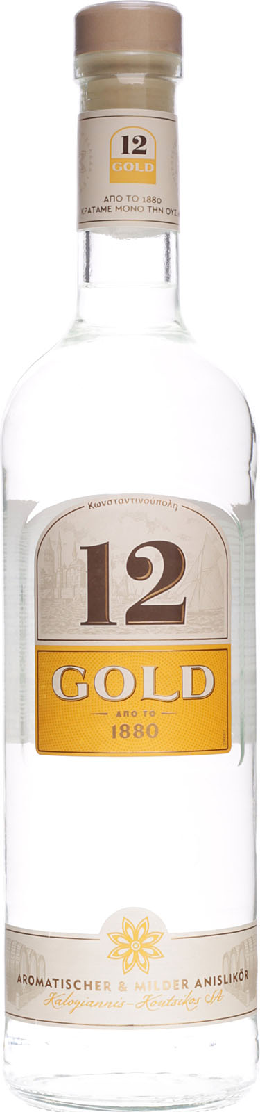 Ouzo 12 Gold 0,7 Liter günstig und schnell bei uns im S