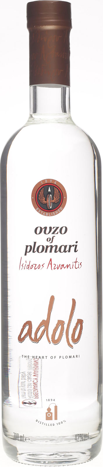 Ouzo of Plomari Adolo - Die Very Rare Edition