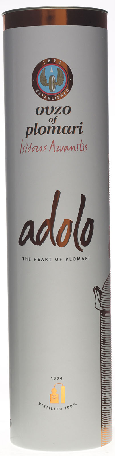 Ouzo of Plomari Adolo - Die Very Rare Edition