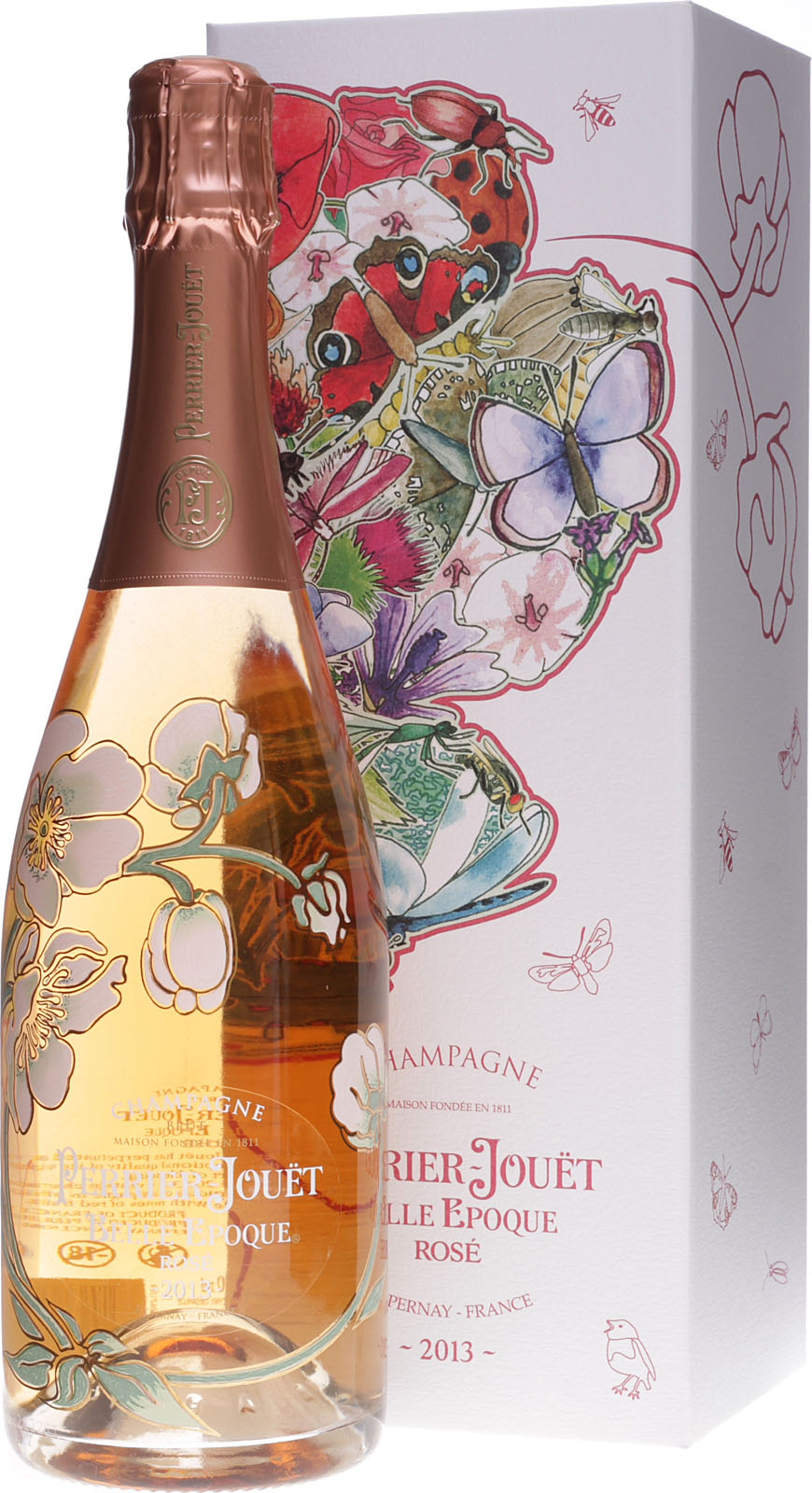 Perrier Jouet Belle Epoque Rosé in Geschenkverpackung m